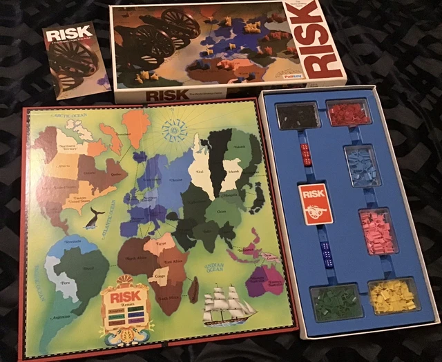RISK BOARD GAME Vintage 1970s, Palitoy World Conquest Game 100% ...