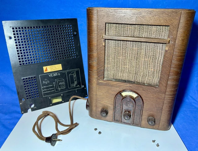 EXTREMELY RARE WW2 German Nazi NSDAP Radio "Volksempfänger" model ...