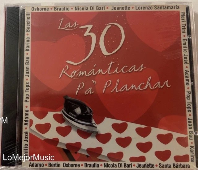 RARE NO LONGER Made 2CDs Las 30 romanticas pa' planchar Mamy blue Top ...