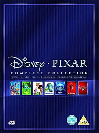 DISNEY PIXAR COMPLETE Collection DVD (2006) John Lasseter cert PG 12 ...