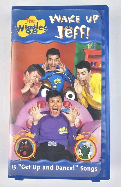 THE WIGGLES: WAKE Up Jeff (VHS, 2001, Clam Shell) Tested And Working £8 ...