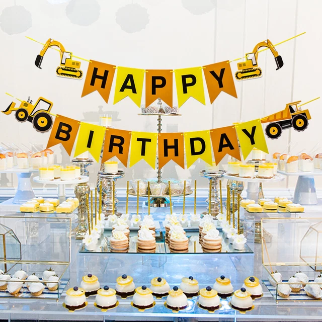 ALLES ZUM GEBURTSTAG Banner Kreative Bagger Geburtstag Banner für EUR 6 ...