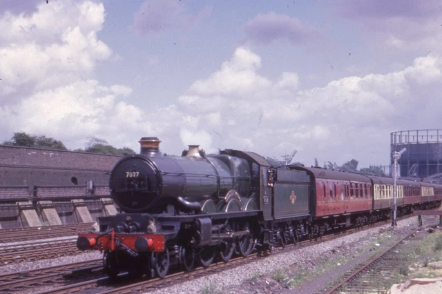 TRANSPORT RAILWAY COLOUR Rail Slide 7027 Old Oak Common 1962 £1.73 ...