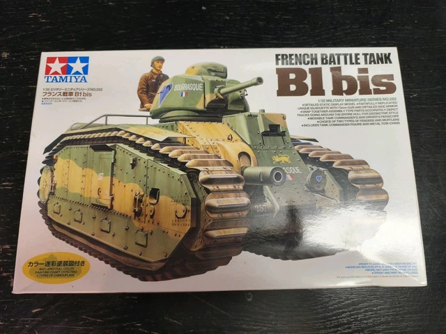 TAMIYA CHAR B1 Bis 1/35 Französischer Kampfpanzer Neu Ovp EUR 60,00 ...