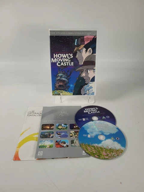 STUDIO GHIBLI COLLECTION Howl's Moving Castle DVD Anime Movie Hayao ...