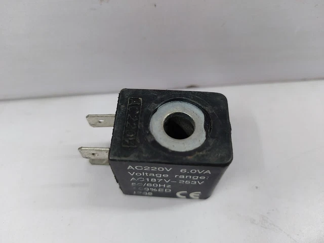 SOLENOID VALVE COIL AC220V 6.0VA plage de tension AC187V ~ 253V 50/60Hz ...