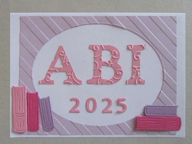 ABI KARTE ABITUR 2025 Grußkarte bestandene Prüfung Bestanden ...