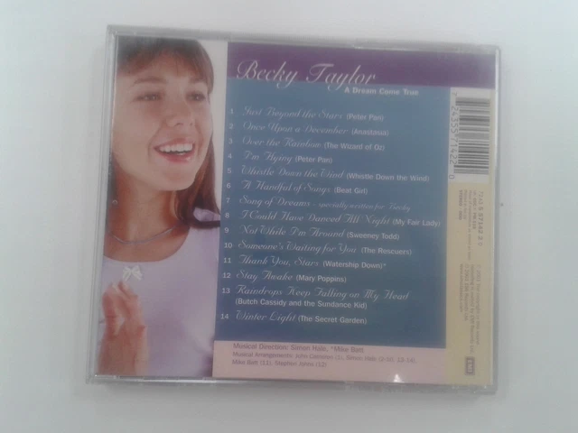BECKY TAYLOR :- A Dream come true CD ALBUM (2001) £3.79 - PicClick UK