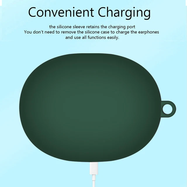 WIRELESS EARBUD CASE for Anker SoundCore P2 Mini Cover Shell (Green ...