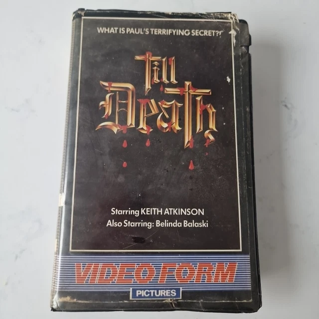 TILL DEAD BIG Box VHS Precert Video UK horror Keith Atkinson Belinda ...