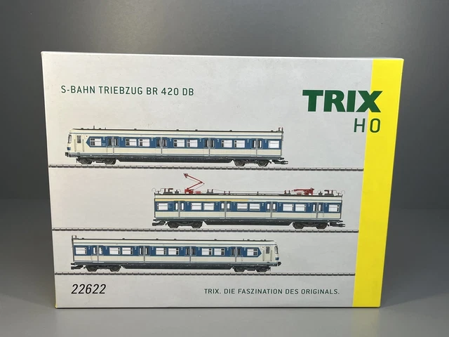H0 TRIX S-BAHN Triebzug DB BR 420 mit DSS 22622 DC OVP / 5 B 101 EUR 214,89 - PicClick DE