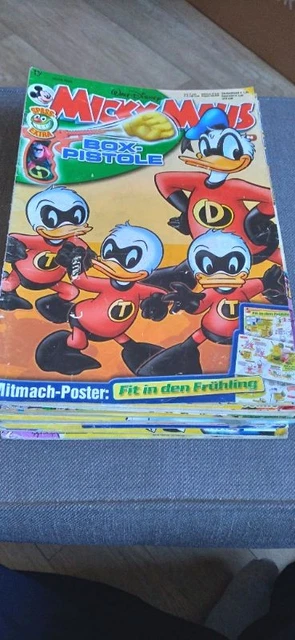 MICKY MAUS COMIC Walt Disney Superhelden Donald Duck Taschenbuch Extra ...