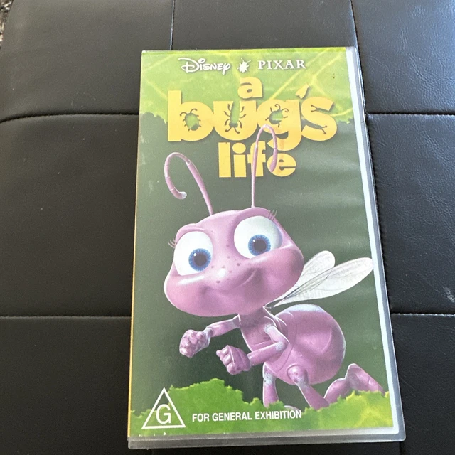 VHS A BUGS Life Disney Pixar + Special Bonus + Bloopers Kids Video $7. ...