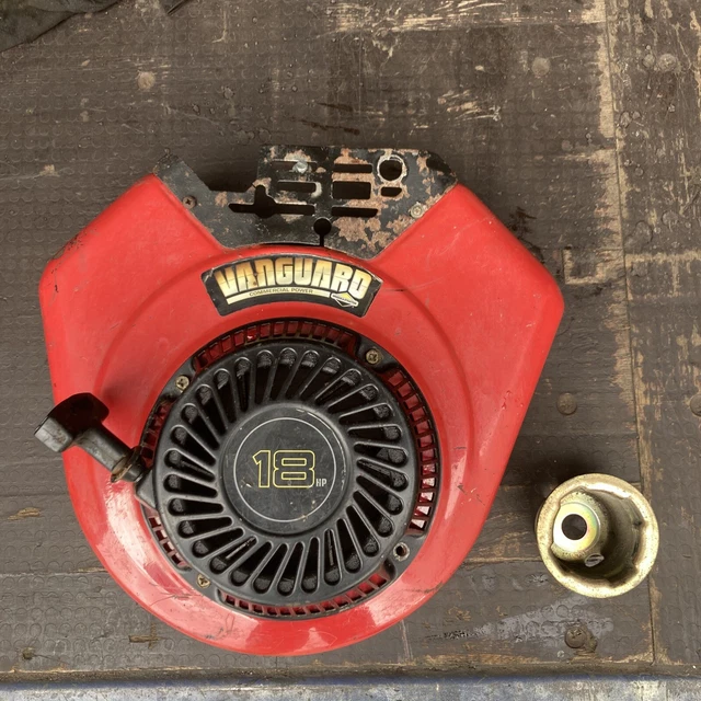 BRIGGS & STRATTON Vanguard 18hp V-Twin Engine Parts - Fan Cover Recoil ...