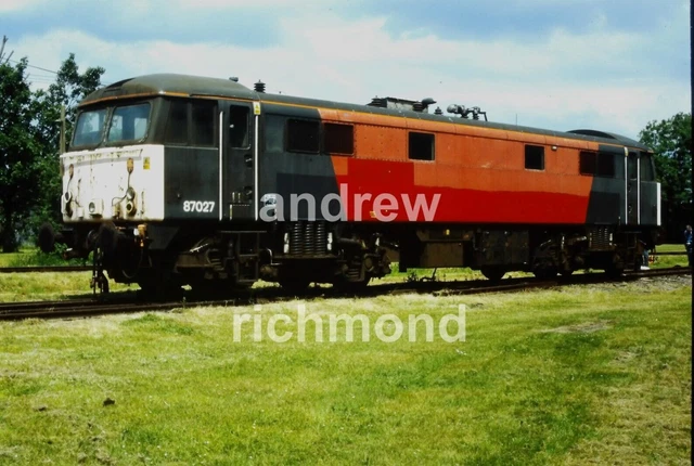 LONG MARSTON 87027 Class 87 Electric Locomotive 2008 Original 35mm ...