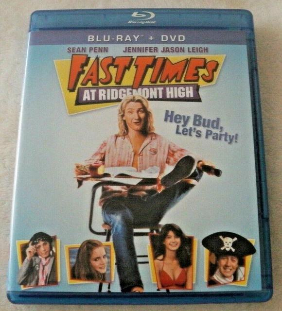 FAST TIMES AT Ridgemont High (Blu-ray, NO DVD) Sean Penn 80's Comedy ...