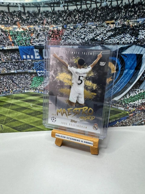 TOPPS MATCH ATTAX 2024/25 2025 Jude Bellingham El Maestro de Real ...