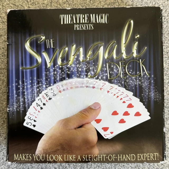 SVENGALI DECK (DVD and Gimmick) by Theatre Magic - Trick £12.62 - PicClick UK
