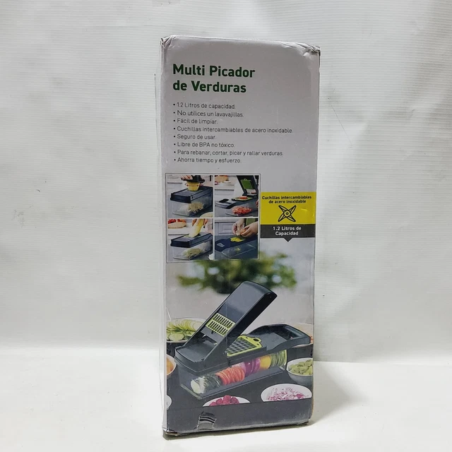 16-IN-1 VEGETABLE Salad Chopper Mandolin Slicer Food Dicer Cutter ...