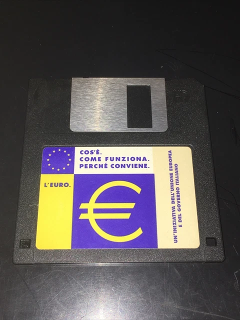 FLOPPY DISCHETTO L’EURO. Cos’e’. Come Funziona. Perche’ Conviene EUR 35,00 - PicClick FR