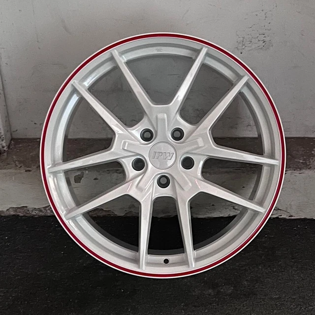 FLOW FORGED FK8 Le Type R Style 18" White Wheels Rims Fits Honda Civic ...
