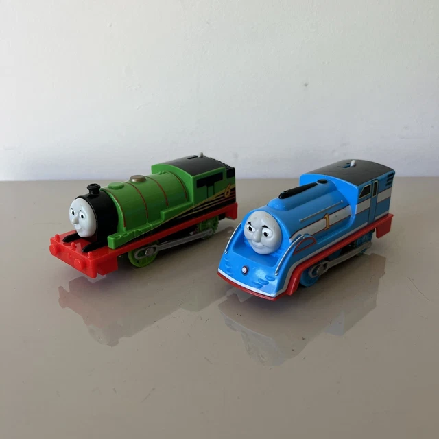 THOMAS TRACKMASTER MOTORIZED Streamline Thomas & Racing Percy The Great ...