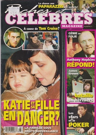 KATIE HOLMES RICHES & Celebres PATRICK BRUEL James Brown ANTHONY ...