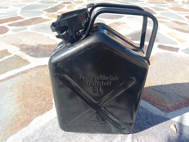 ALTER BENZIN KANISTER Kraftstoff Behälter Benzinkanister 5 Liter EUR 50 ...