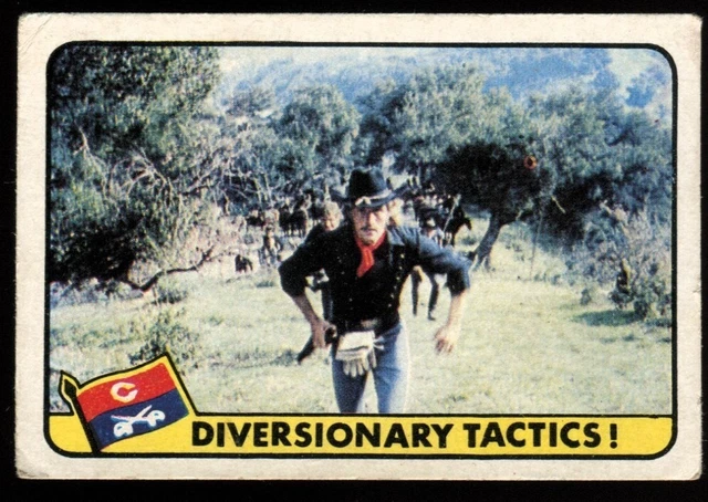 TRADE CARD, A&BC Chewing Gum, THE LEGEND OF CUSTER,1968,Diversionary ...