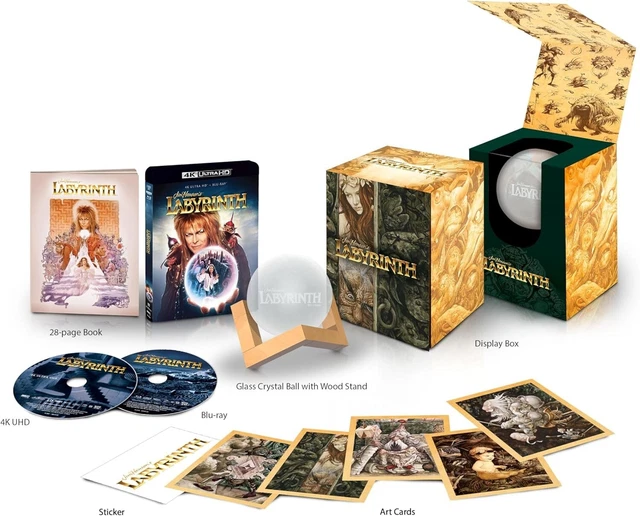LABYRINTH LIMITED EDITON Collector's Set (4K UHD + Blu-ray) (Fast ...