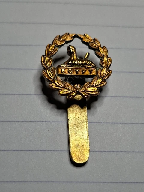 ORIGINAL WW1/WW2 BRITISH Army Gloucestershire Regiment Back Cap Badge £ ...