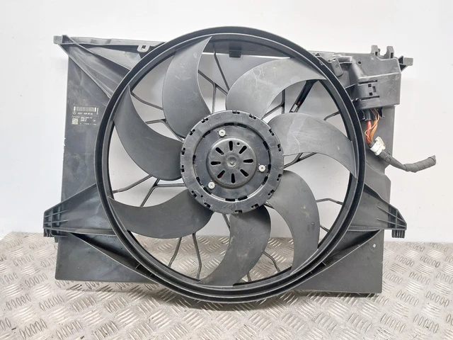 MERCEDES BENZ S-CLASS W221 3.0 Diesel Radiator Cooling Fan Shroud ...