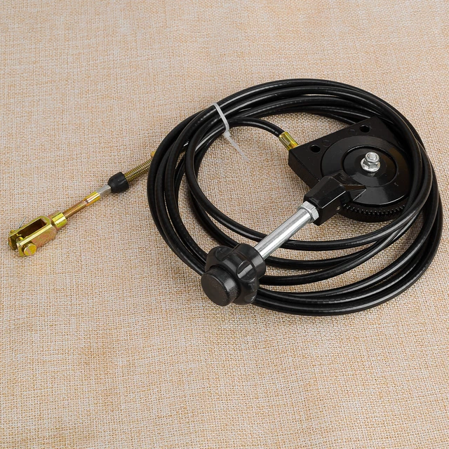 EXCAVATOR THROTTLE CONTROL Cable 4 Meter Manual Throttle Wire New EUR ...