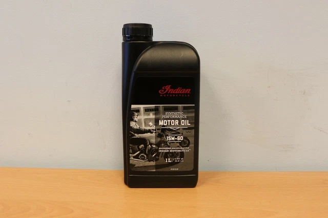 INDIAN MOTORCYCLE 15W60 engine oil (1 litre). Scout / FTR / Powerplus ...