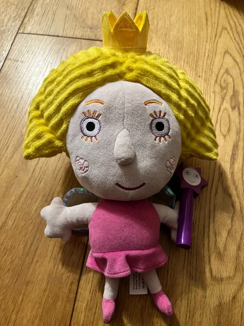 TALKING PRINCESS HOLLY 10" soft plush doll BEN AND HOLLY'S LITTLE ...