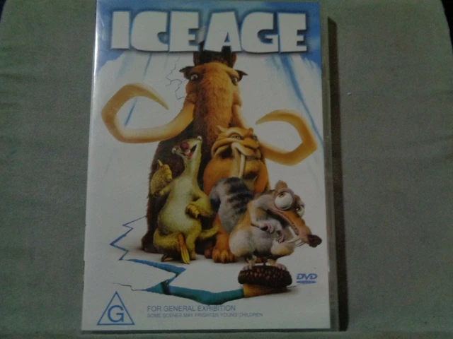 ICE AGE DVD 2002 Release 9321337028439 20Th Century Fox Family Movie £2 ...