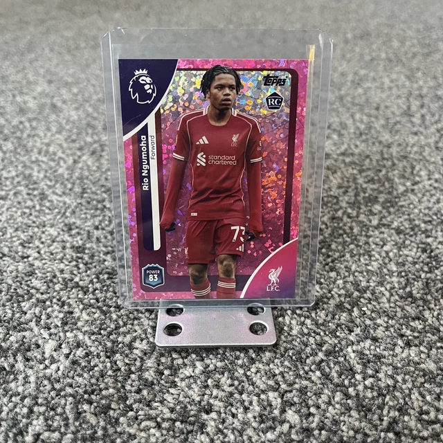 NUMBERED /399 TOPPS Premier League 2025/2026 Rio Ngumoha Rookie Card ...