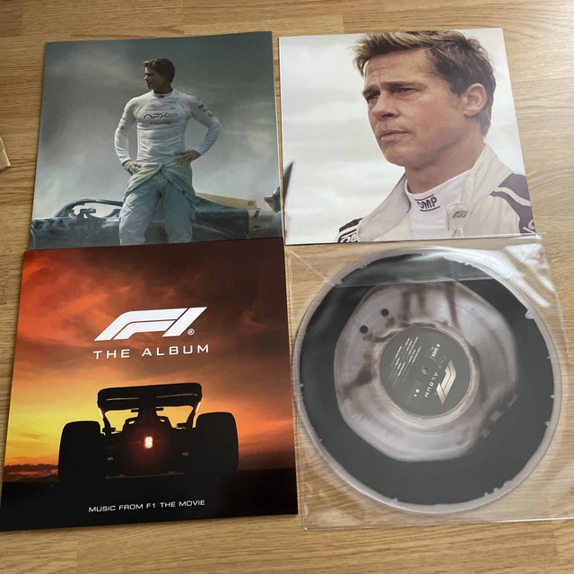 F1: THE ALBUM (2025) Liquid Oil Vinyl LP | Brad Pitt Movie Soundtrack £ ...