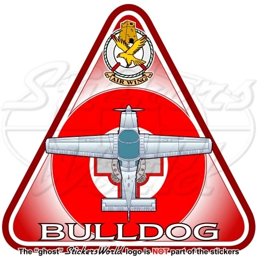BAE BULLDOG MALTE Armée de l'Air Aéronef, 95mm Vinyle Autocollant EUR 6 ...