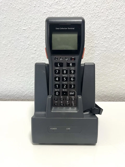 CASIO DT-930M51E DATA Collection Barcode Scanner + HA-E60 IO Terminal ...
