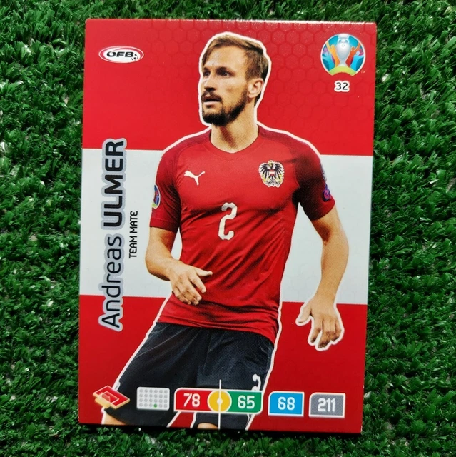 CARD ADRENALYN XL Panini Euro 2020 Austria N°32 Ulmer Carta ⚽️ EUR 1,00 ...