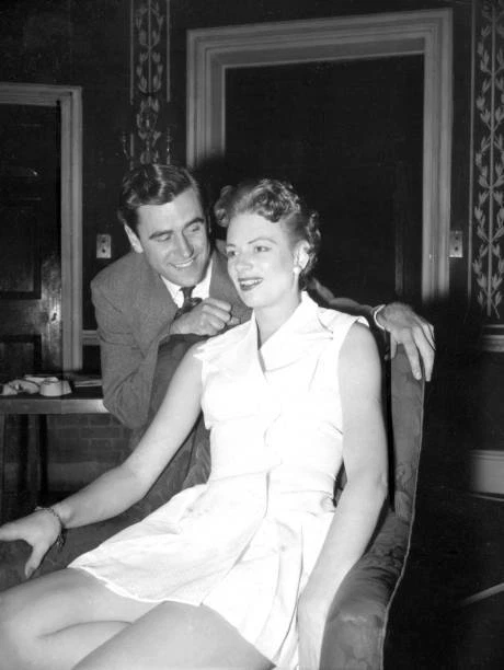 GEORGE BAKER CO-STAR Mary Law star Agatha Christie thriller 'T- 1956 ...