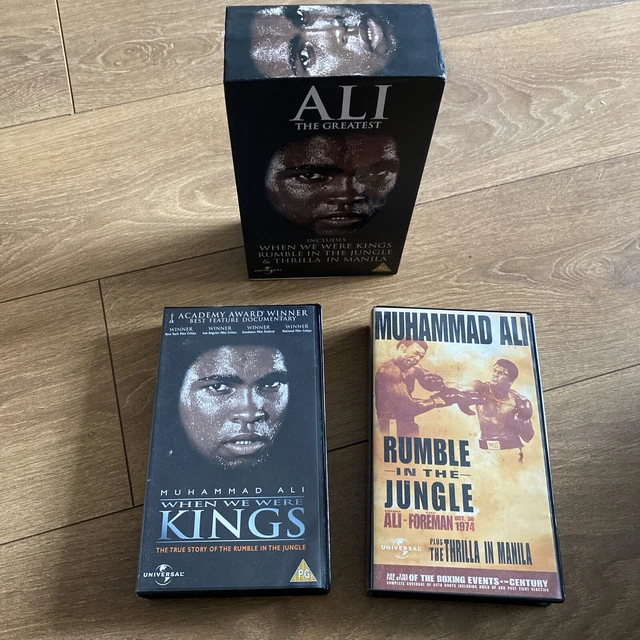 ALI - THE Greatest When We Were Kings / Rumble In The Jungle / Thrilla ...