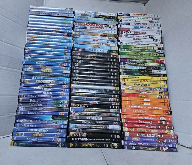 WHOLESALE LOT 100+ DVDs Kids & Family Childrens Baby Disney Baby Pixar Potter £7.66 - PicClick UK