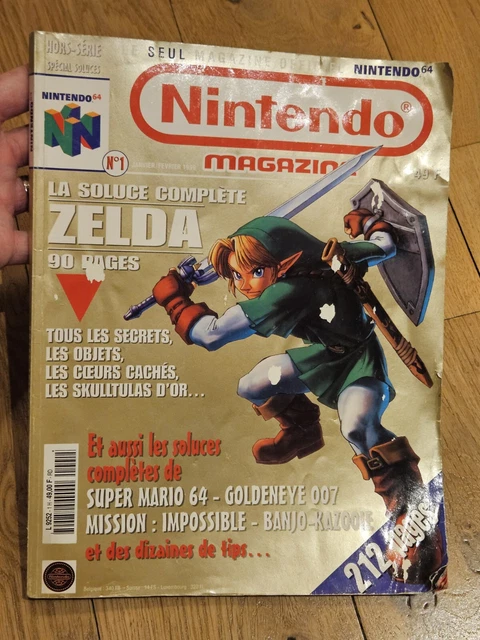 NINTENDO MAGAZINE OFFICIEL N64 n°1 Hors Série Zelda EUR 35,00 - PicClick FR
