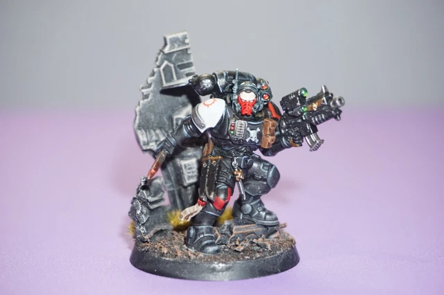 SPACE MARINE PRIMARIS Phobos Captain Raven Guard Conversion 40K ...