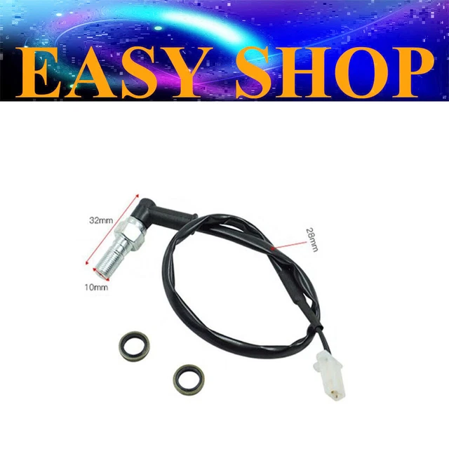 10MM HYDRAULIC BRAKE Pressure Light Switch KTM KAWASAKI Taotao Kymco ...