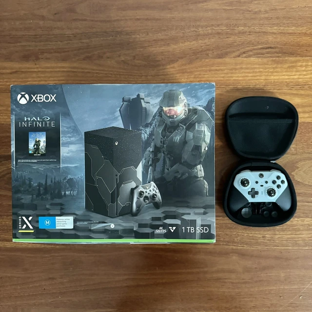 XBOX SERIES X Halo Infinite Edition Console + Elite Controller Series 2 ...