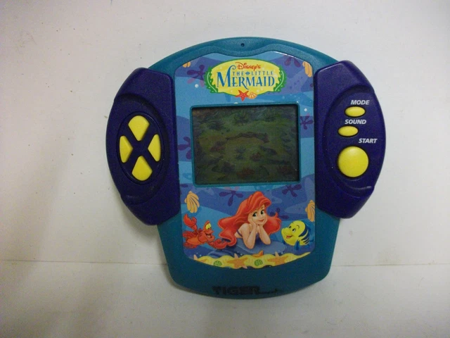 ORIGINAL 1989 (1ST version) TIGER ELECTRONICS LITTLE MERMAID HANDHELD ...