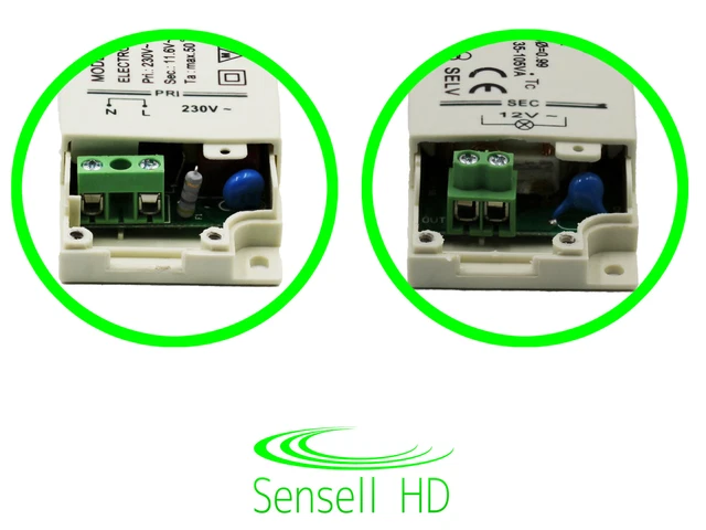 ELEKTRONISCHER HALOGEN TRAFO 12V 35-105 Watt, 220-240 V 50/60 Hz Lampen dimmbar EUR 14,40 ...